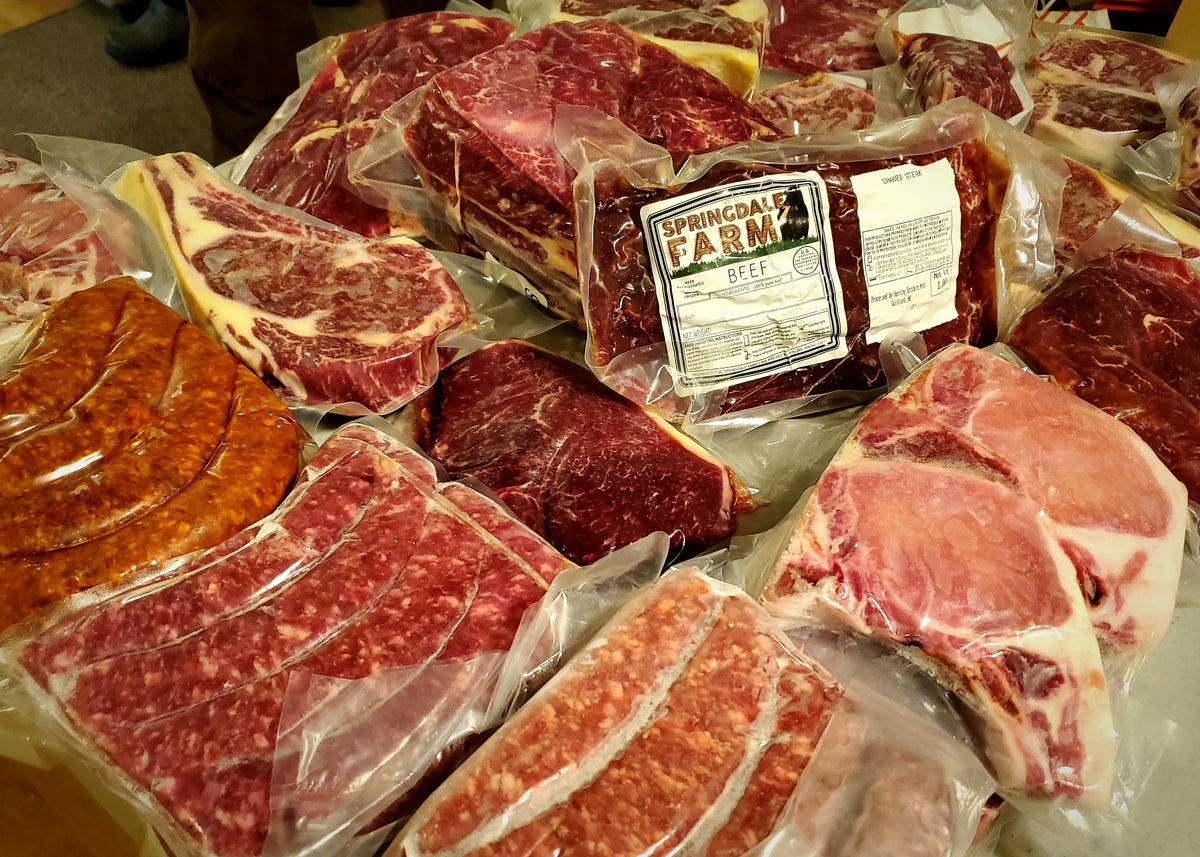 Bulk Meat Boxes – Springdale Farm Creamery